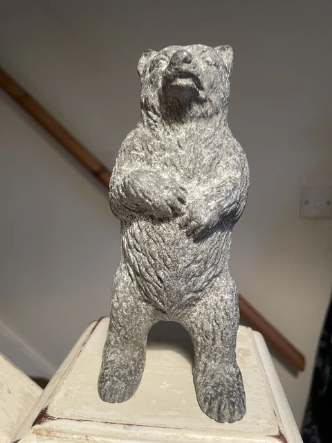 VINTAGE CAST METAL BEAR SHAPE MONEY BOX CIRCA 1940’s £25.00 - PicClick UK