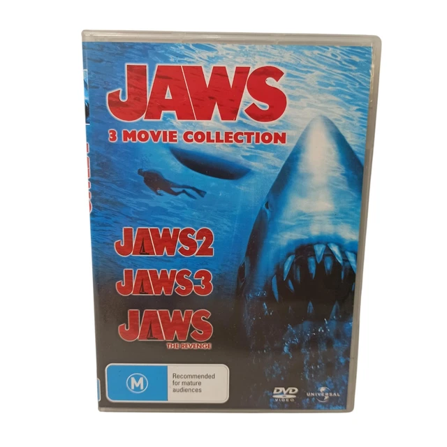 JAWS 2 3 4 DVD Action Adventure Great White Shark Amity Island Region 4 VGC $19.99 - PicClick AU
