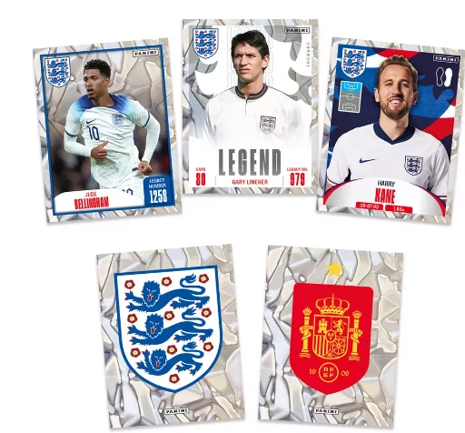 PANINI ENGLAND 2024 Tournament Edition Choose Your Missing Stickers ...