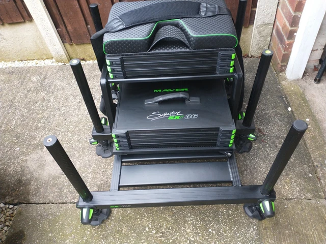 MAVER SIGNATURE SXI 36 Fishing Seat Box £300.00 - PicClick UK