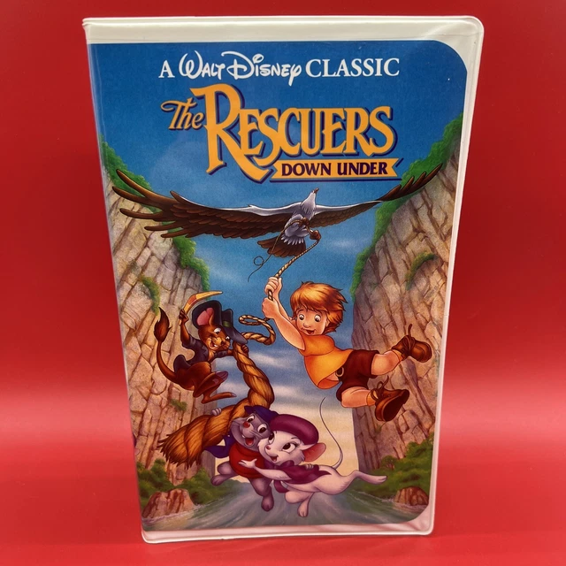 THE RESCUERS DOWN Under (VHS, 1991) £2.71 - PicClick UK