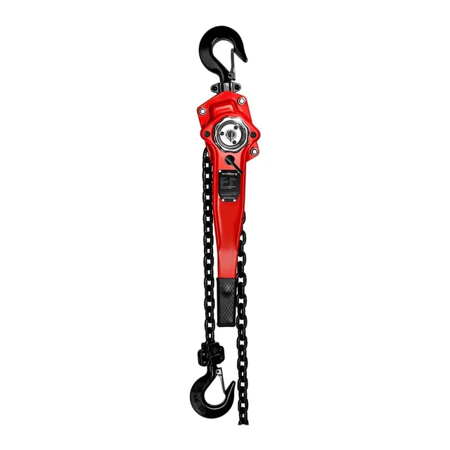 PALAN A CHAINE a Levier Treuil Manuel 500kg EUR 70,99 - PicClick FR