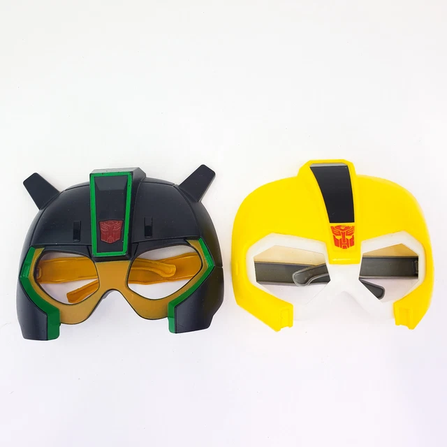 MCDONALDS HAPPY MEAL Toys Transformers Mask Glasses 2016 Bumblebee ...