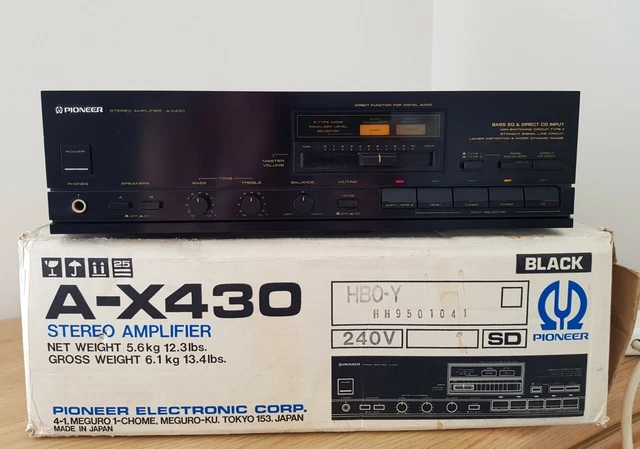 PIONEER A-X430 STEREO Amplifier - Made in Japan £64.10 - PicClick UK
