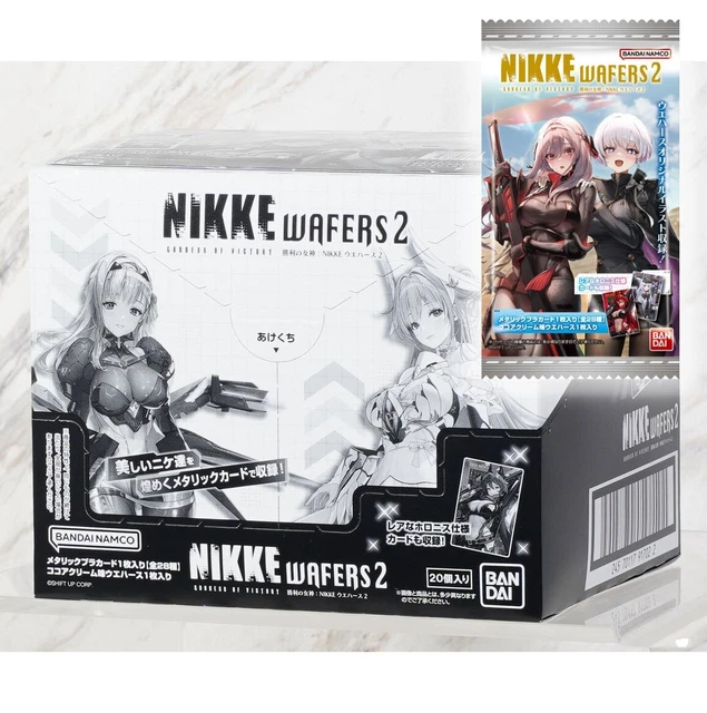 NIKKE THE GODDESS of Victory Wafer Card vol.2 Box 20 Pieces Packs Set ...