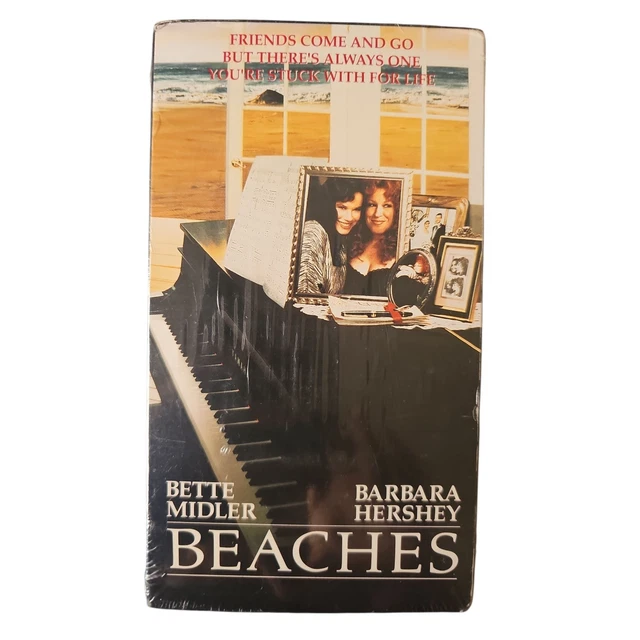 BEACHES VHS, 1988 Bette Midler Barbara Hershey New Sealed £49.32 ...