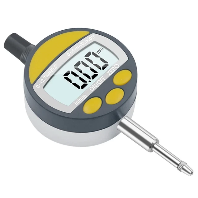 TOOLS TOOL PERCENTAGE Meter 001mm Dial Indicator Digital Dial 0-12.7mm ...