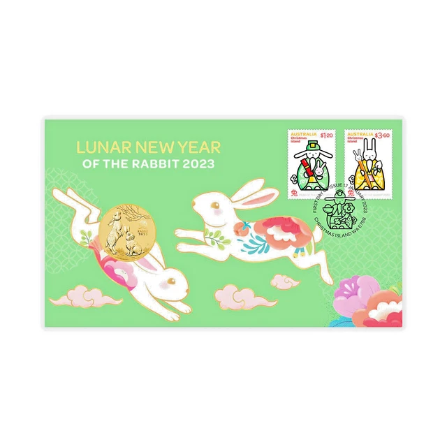2023 LUNAR NEW Year Of the Rabbit 2023 $1 PNC - Free 'N' Fast Delivery ...