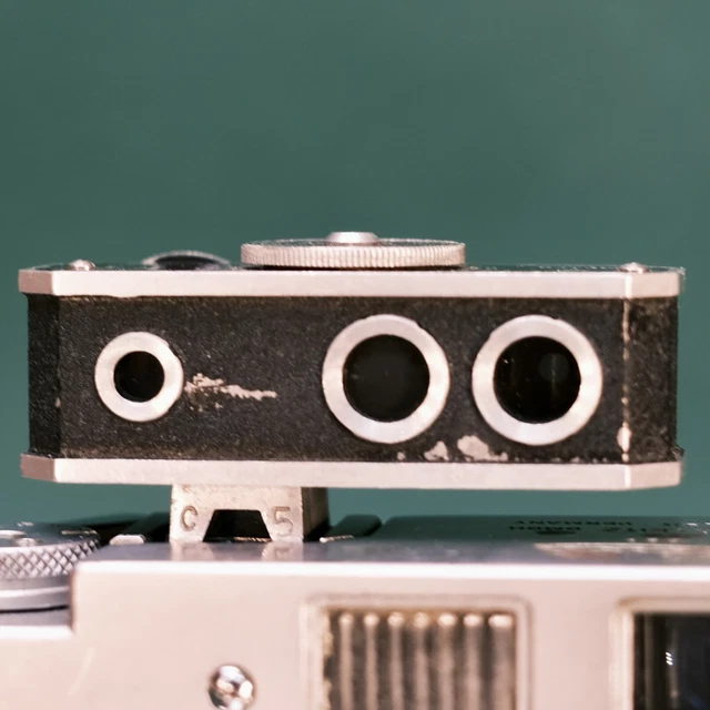 WATA FFWB COMBI Meter Rangefinder & Exposure Meter W/ Leather Case ...