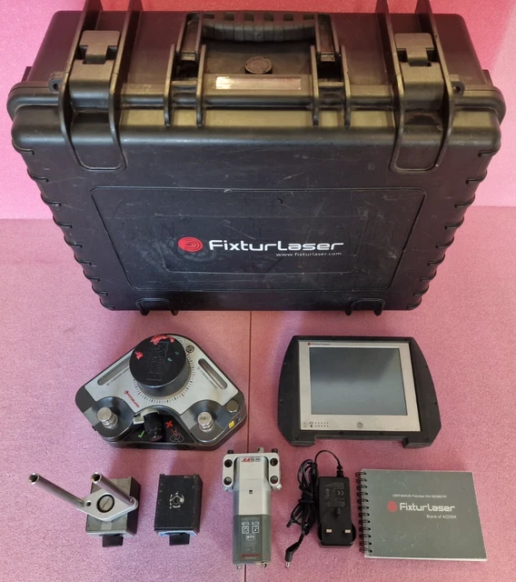 FIXTURLASER NXA PRO Shaft Alignment System , FixturLaser T220 and BT2 ...