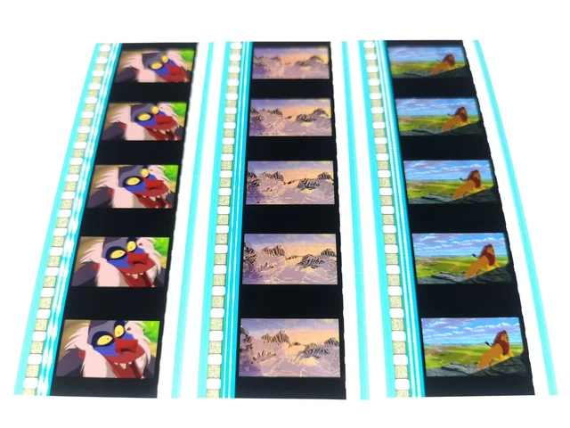 THE LION KING Original 35mm Film Cell Animated Disney Cel Movie Cinema ...