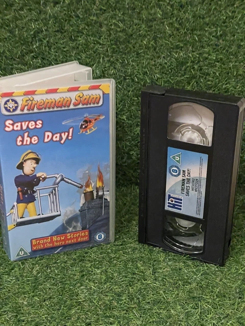 FIREMAN SAM VHS Video Tape - Saves The Day - Children’s Kids £11.99 ...
