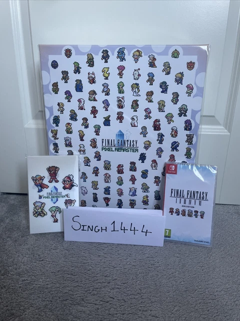 FINAL FANTASY I-VI Collection Pixel Remaster Anniversary Edition per ...