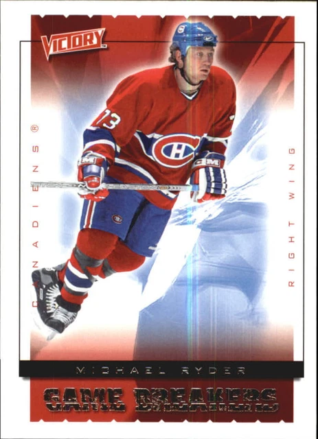 2005-06 UPPER DECK Victory Game Breakers #GB24 Michael Ryder Card EUR 1 ...