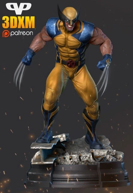 X-MEN WOLVERINE MARVEL Resin 3d printed DIY model kit 48cm tall £79.99 ...