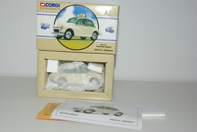 CORGI 96756 MORRIS Minor Bristol Omnibus Mint Boxed EUR 11,96 - PicClick FR