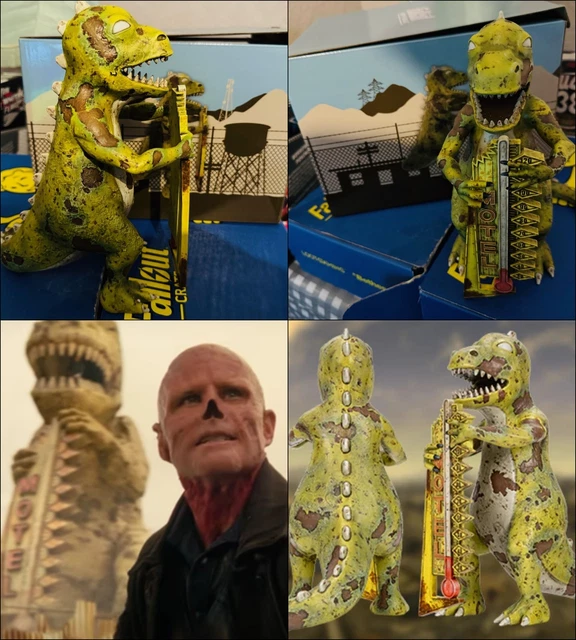 FALLOUT NEW VEGAS FALLOUT TV SHOW DINKY THE T-REX STATUE Limited to 800 ...