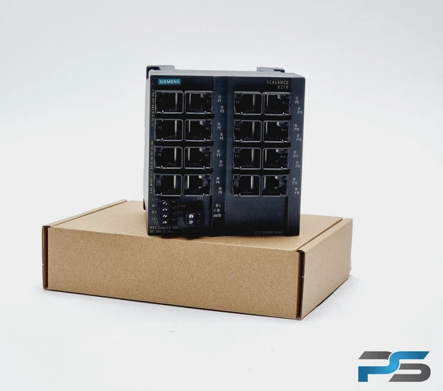SIEMENS SIMATIC NET Industrial Ethernet Switch Scalance X216 6GK5216 ...