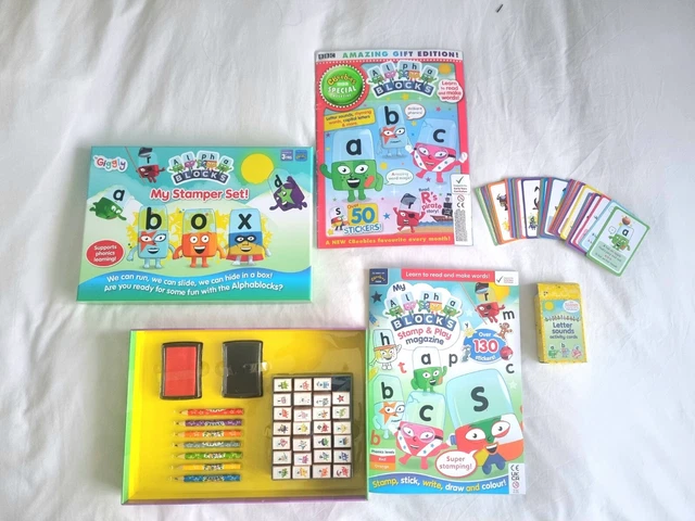 ESTAMPER LETTRES ALPHABLOCKS phonétique / sons de lettres autisme ...