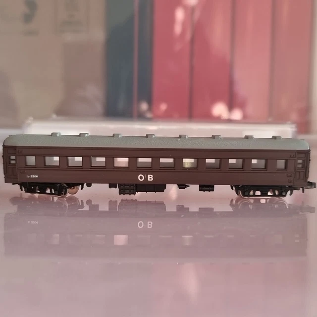 TOMIX N GAUGE Model Railway J.N.R Passenger Coach Rn.2206 £16.99 ...