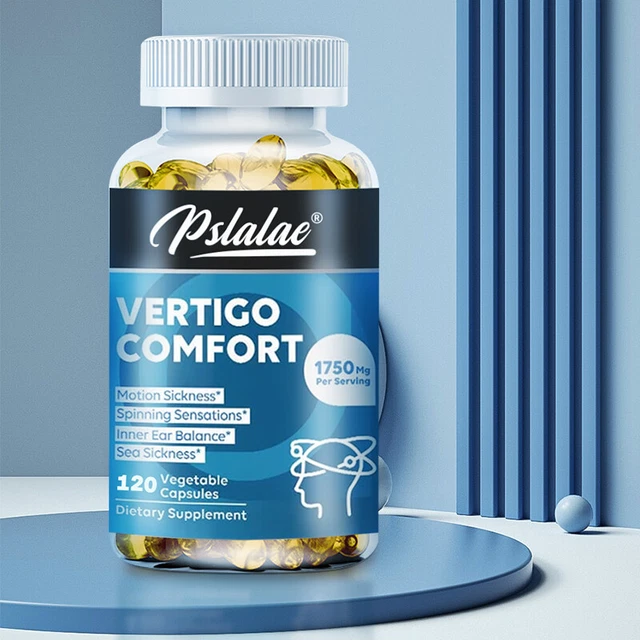 VERTIGO COMFORT CAPSULES 1750mg - Dizziness Relief Supplements, Body ...
