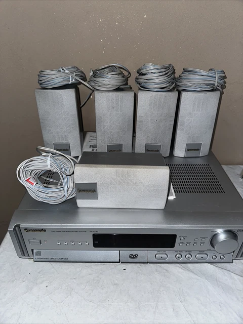 PANASONIC DVD HOME theater sound system SA-HT80 £130.00 - PicClick UK