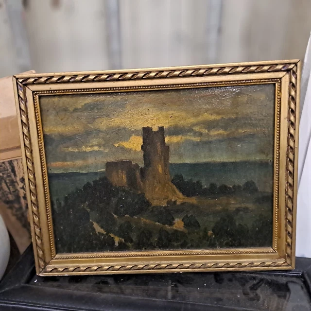 TABLEAU ANCIEN HSP fin XIX chateau EUR 40,00 - PicClick FR TABLEAU ANCIEN HSP fin XIX chateau EUR 40,00 - PicClick FR