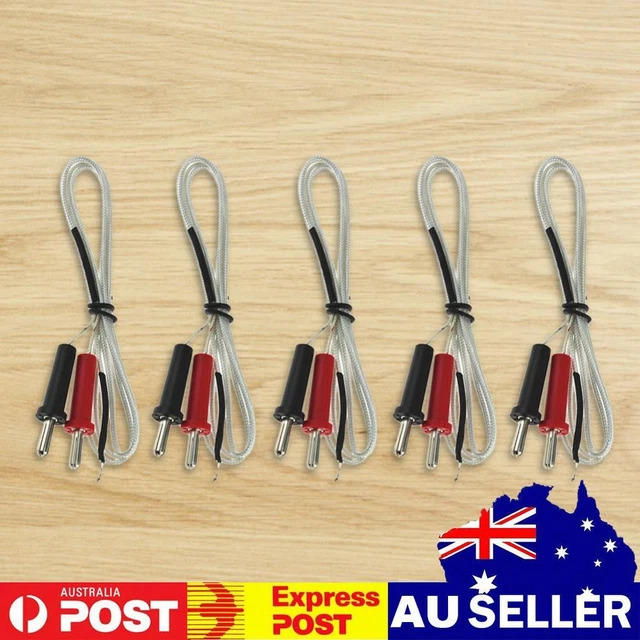 TP-01A K-TYPE 100CM Length Wire Temperature Test Thermocouple Sensor ...