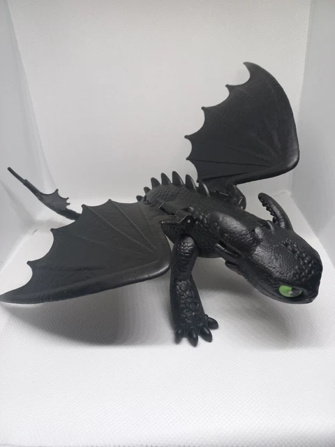 HOW TO TRAIN Your Dragon Toothless Night Fury 8” Action Figure Toy 2018 ...