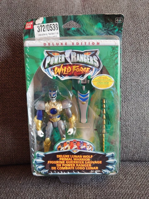 POWER RANGERS WILD Force Deluxe Lunar Wolf Primal Warrior - BNIB £49.99 ...