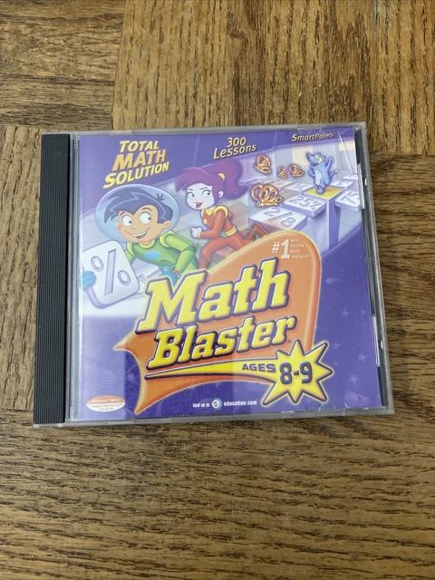 MATH BLASTER AGES 8-9 PC Game $29.88 - PicClick