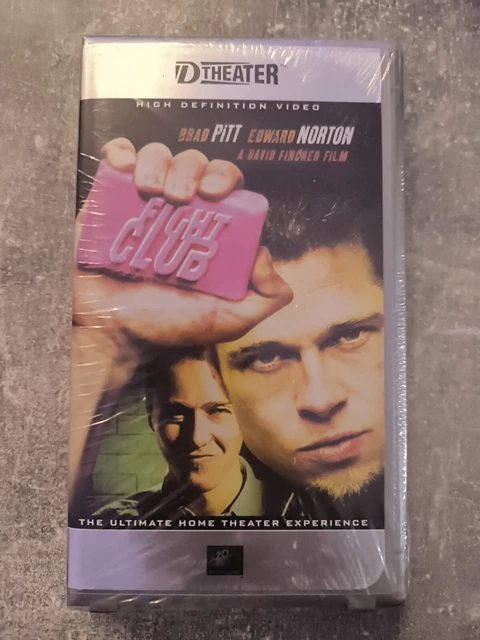 FIGHT CLUB (VHS, 2002, D-VHS D-Theater High Definition Video) Neu&OVP ...