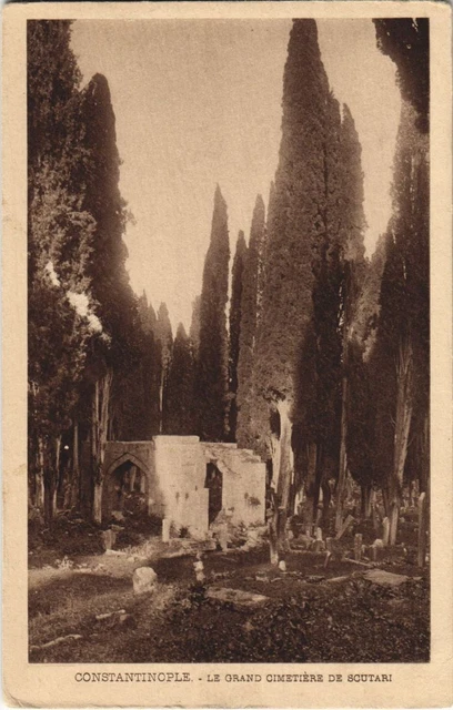 CPA AK CONSTANTINOPLE Le Grand Cimetiere de Scutari TURKEY (1159844 ...