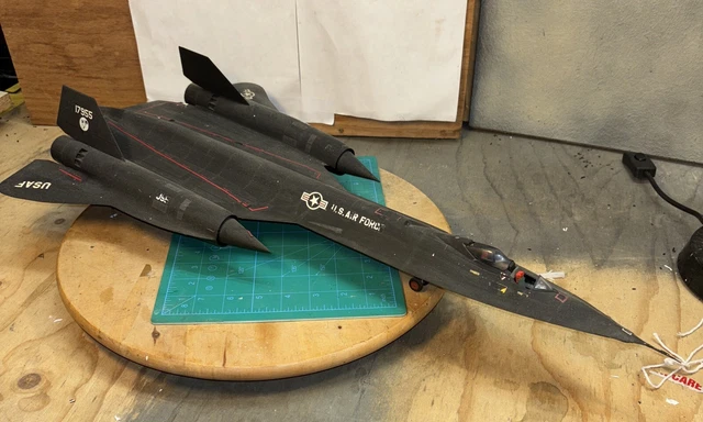 1/48 USAF LOCKHEED SR-71 Blackbird (Flight Test Aircraft)model Built ...