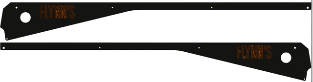 TRON RAILS ARMOR style mod for Stern pinball machine 2341 $219.99 ...