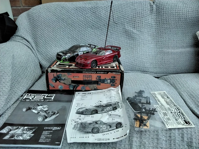 HPI MICRO RS4 1/18 Scale RC 4WD Dodge Viper With Spare Shell Working ...