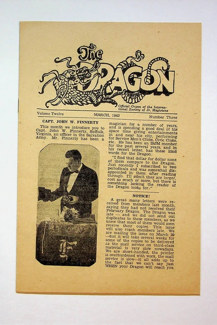 DRAGON MAGAZINE VOL. 12 #3 FN- 5.5 1943 Low Grade £2.01 - PicClick UK
