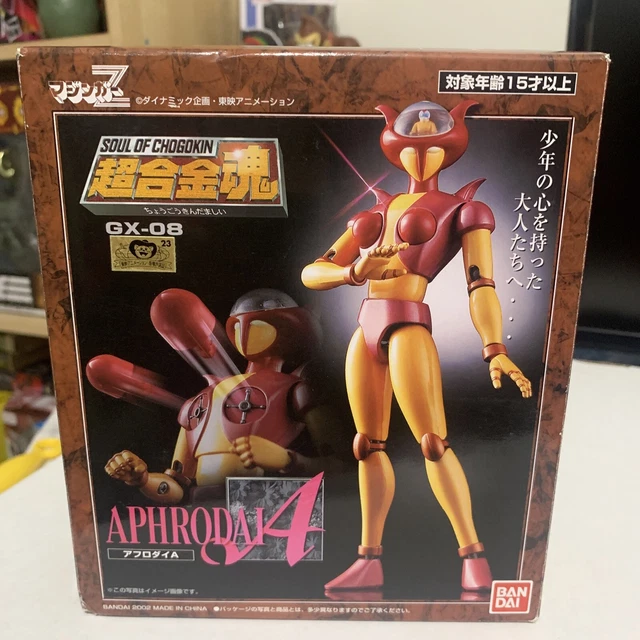 BANDAI MAZINGER Z Angels Aphrodai A Soul of Chogokin Action Figure - GX-08 $250.00 - PicClick CA
