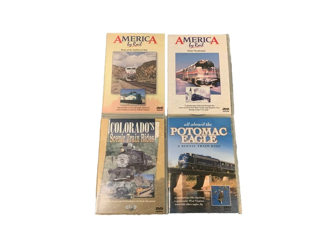 TRAIN RAILROAD DIESEL AMTRAK AMERICA BY RAIL, Lot Of 4 DVD £9.36 ...
