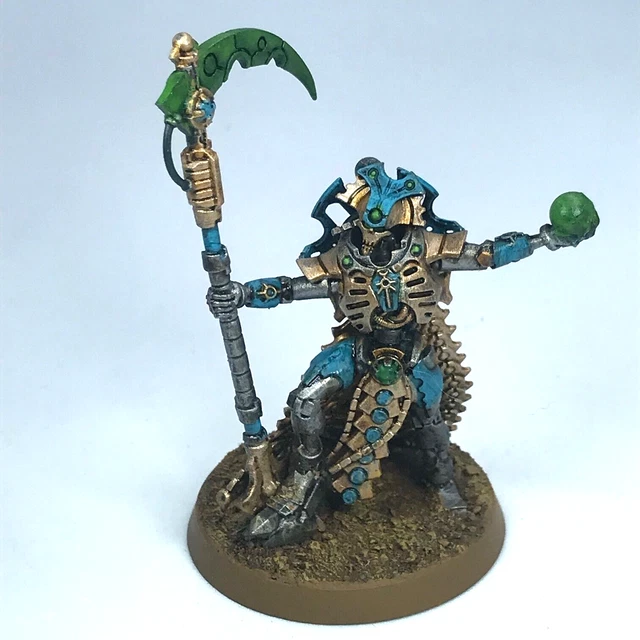 OVERLORD NECRON NECRONS - Dipinto - Warhammer 40K C2389 EUR 71,46 ...