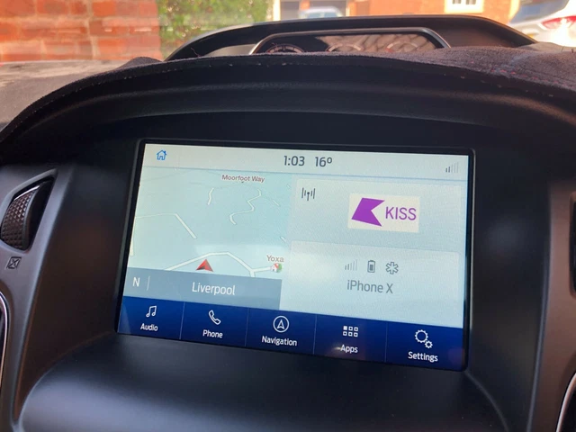 FORD FOCUS SYNC 3 RS 2018 APIM MODULE JM5T-14G370 SAT-NAV w/REVERSE ...