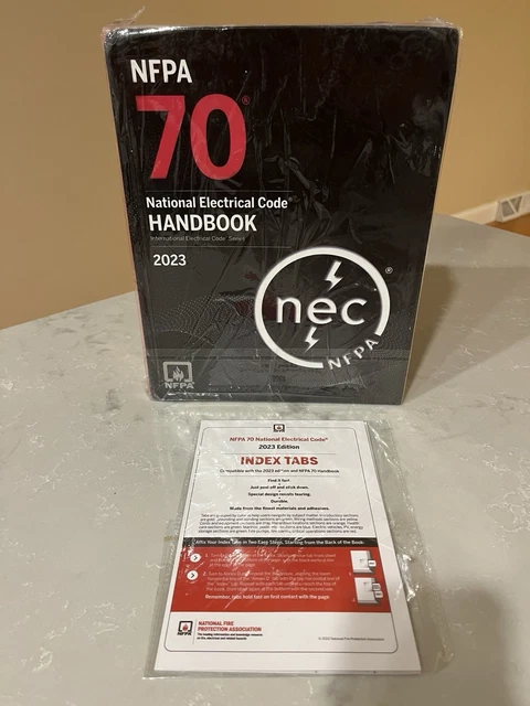NEW! NFPA 70 National Electrical Code (NEC) Handbook 2023 - Hardcover £ ...