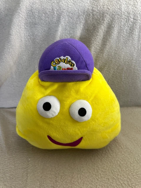 CBEEBIES LAND SQUIDGE yellow soft toy with hat £16.99 - PicClick UK