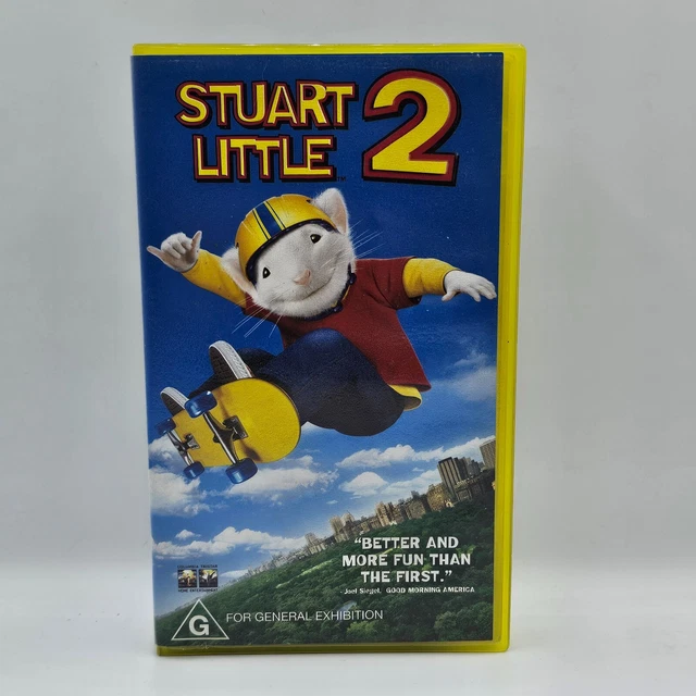 STUART LITTLE 2 - VHS Tape, Vintage Video, Movie, Michael J Fox, Free ...