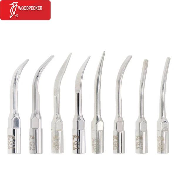 WOODPECKER DENTAL ULTRASONIC Scaler Tips Scaling EMS G1 G2 G3 G4 G5 G6 ...