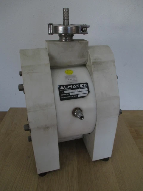 ALMATEC DRUCKLUFT Membranpumpe AD 25 TTT Nr. 251810-5 Pumpe P19/14 EUR 495,00 - PicClick DE