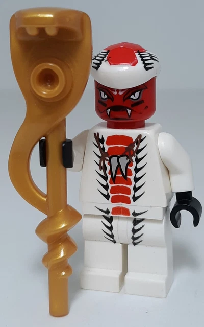 LEGO NINJAGO RISE Of The Snakes Snappa Minifigure With Staff Weapon EUR ...