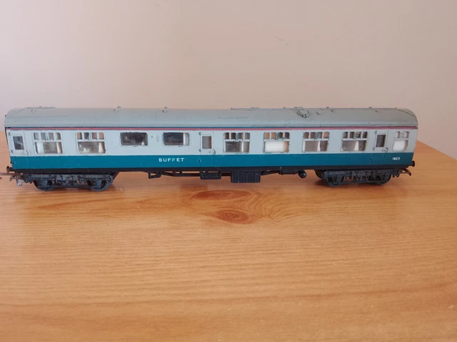 TRIANG R729 BR Blue Grey MK1 Buffet Coach 1825 £3.68 - PicClick UK