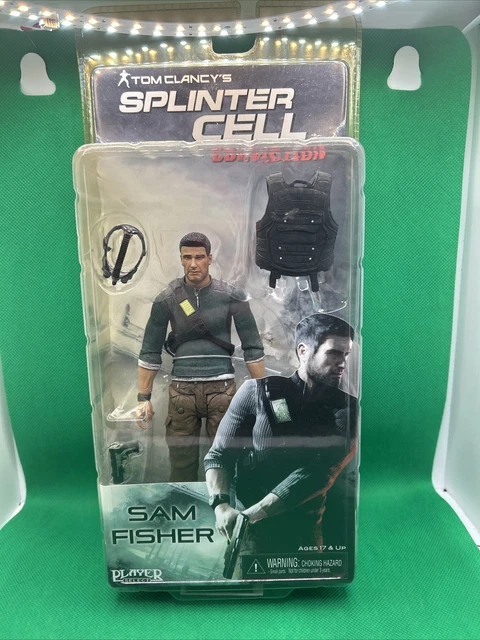 NEW SPLINTER CELL Conviction Sam Fisher Figure NECA Body Armour Variant ...