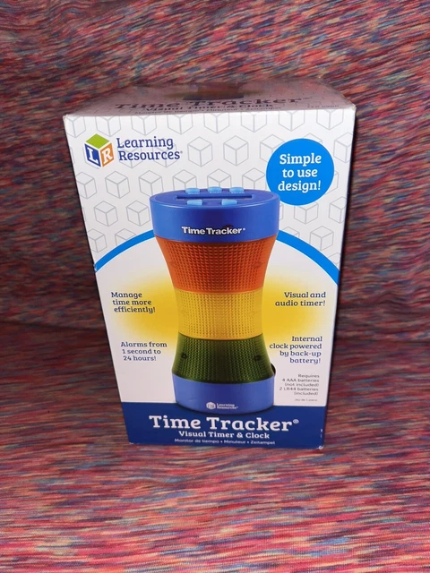 LEARNING RESOURCES TIME Tracker® Visual Timer N Clock $42.00 - PicClick